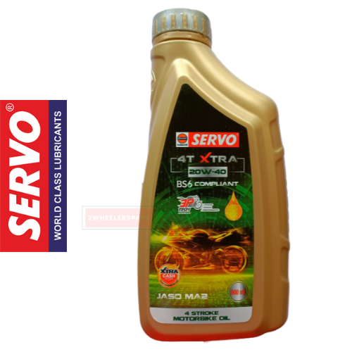 Servo 4T 20W40 Xtra Engine Oil 900ml Genuine Engine Oil - 2wheelerspares