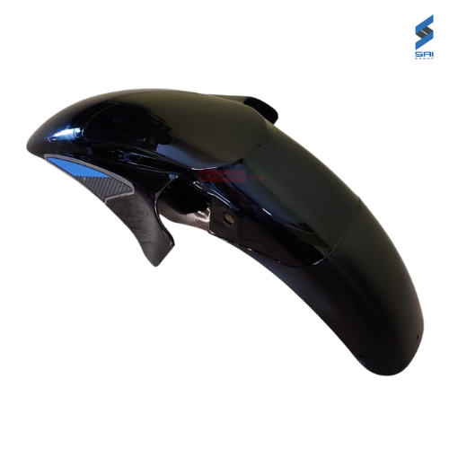 Pulsar 220F Front Fender Mudguard Black Genuine Mudguard - 2wheelerspares