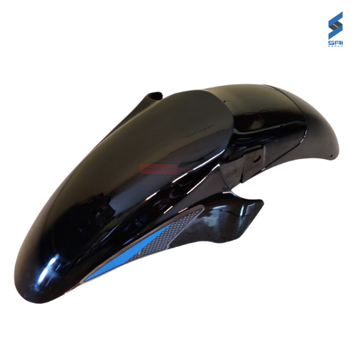 Pulsar 220F Front Fender Mudguard Black Genuine Mudguard - 2wheelerspares